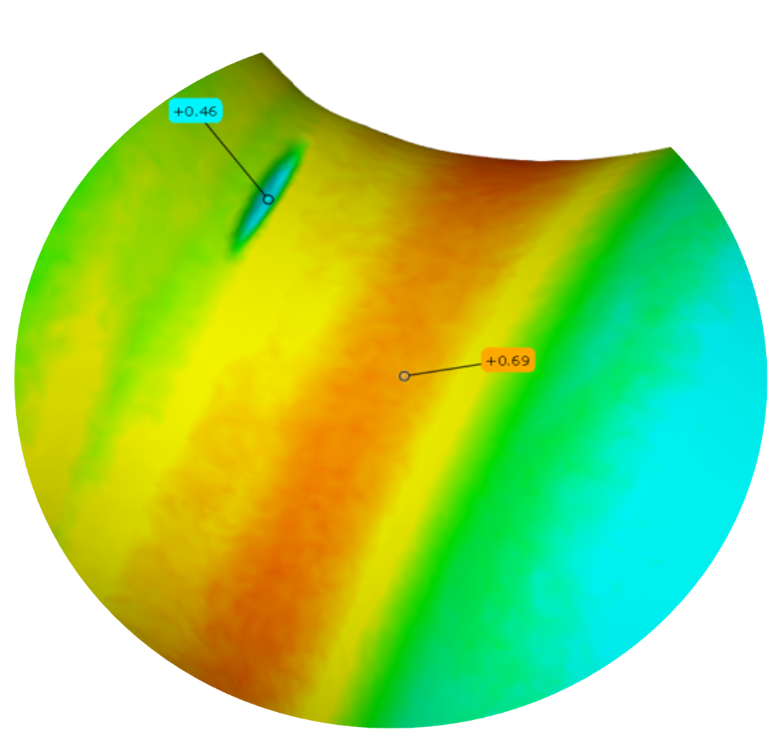 Epaisseurs de parois - Tomometrix